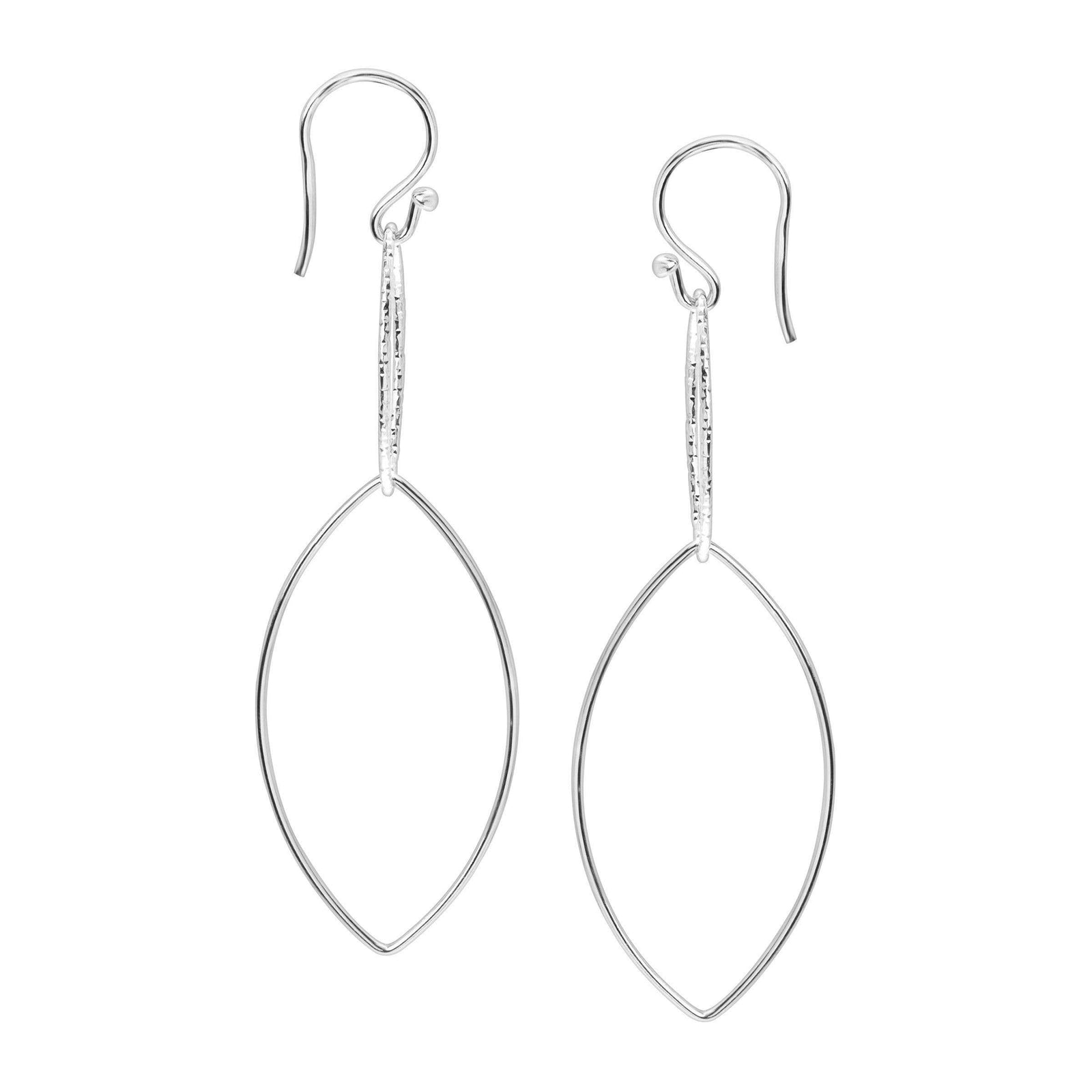Silpada 'Interlocking' Drop Earrings in Sterling S: 1 3/4 - Holaday & Co.